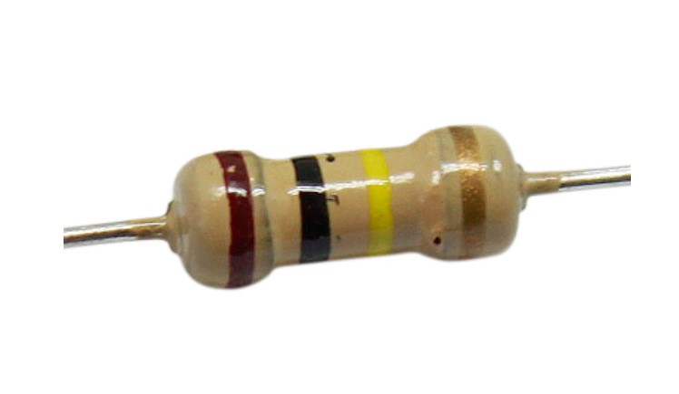 Resistencia de Carbon 100K ohm 1/4W - ELECTRO